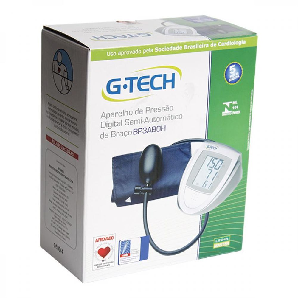 Aparelho Pressão G-tech Digital Semi Automático - precopopular