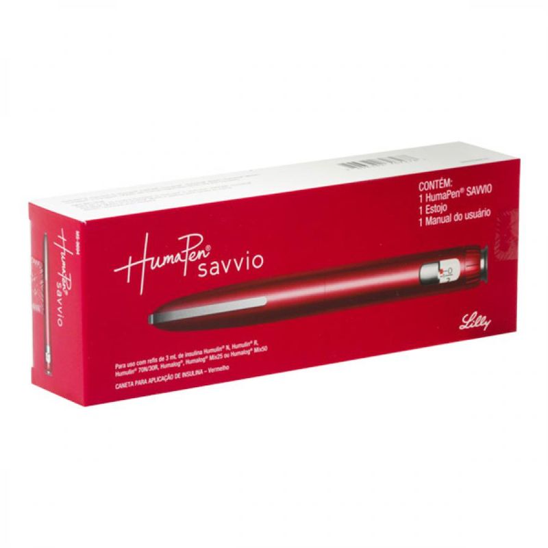 Caneta Humapen Savvio Vermelho - precopopular