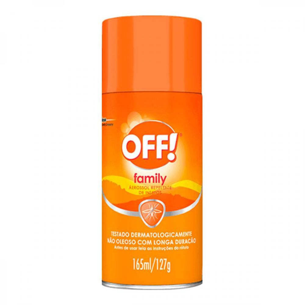 Repelente Off Aerossol Family 165ml - precopopular