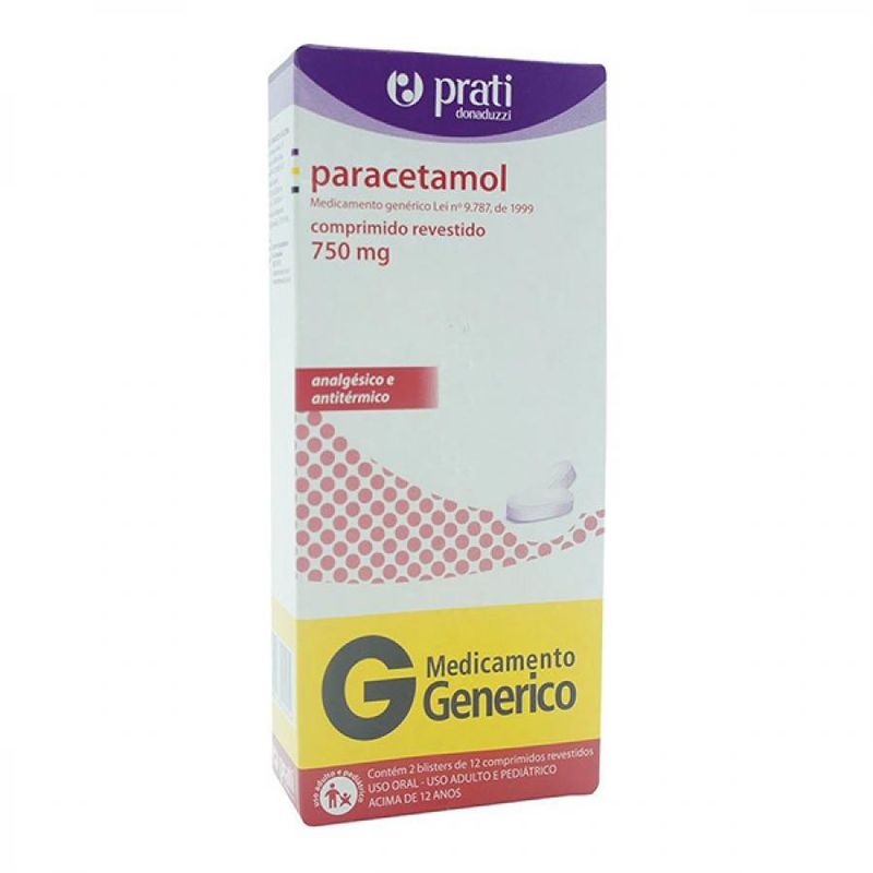 Paracetamol-Prati-750mg-Com-24-Comprimidos - precopopular