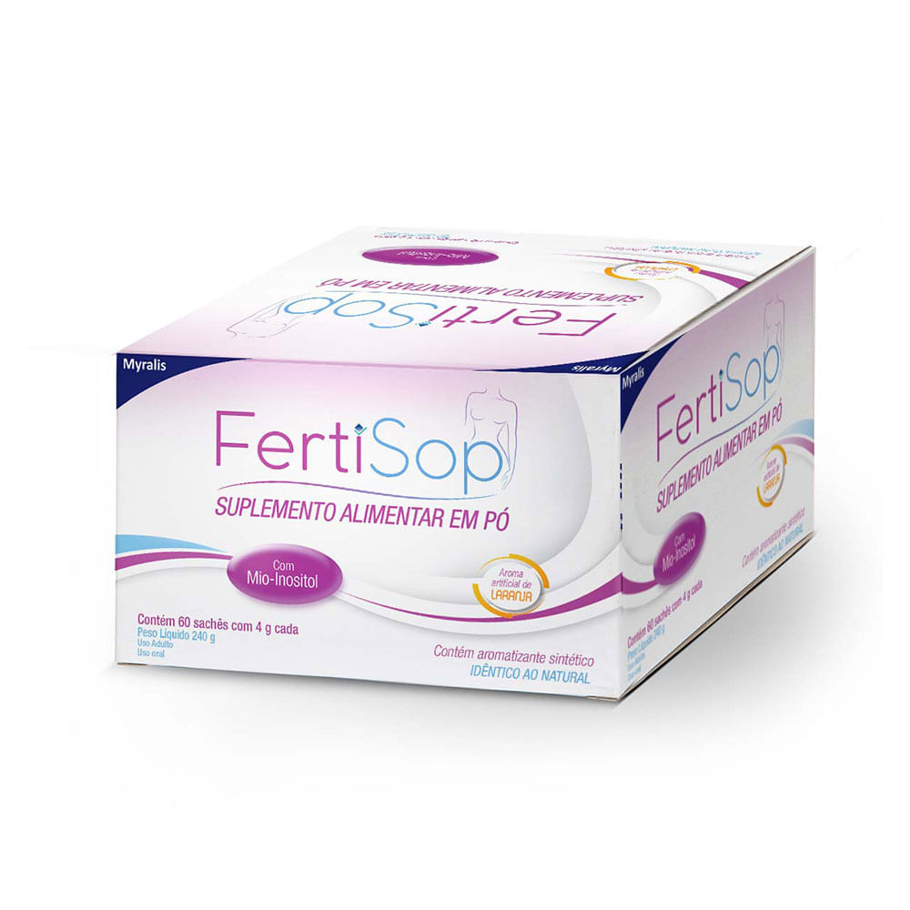 Fertisop Com 60 Saches Laranja - precopopular