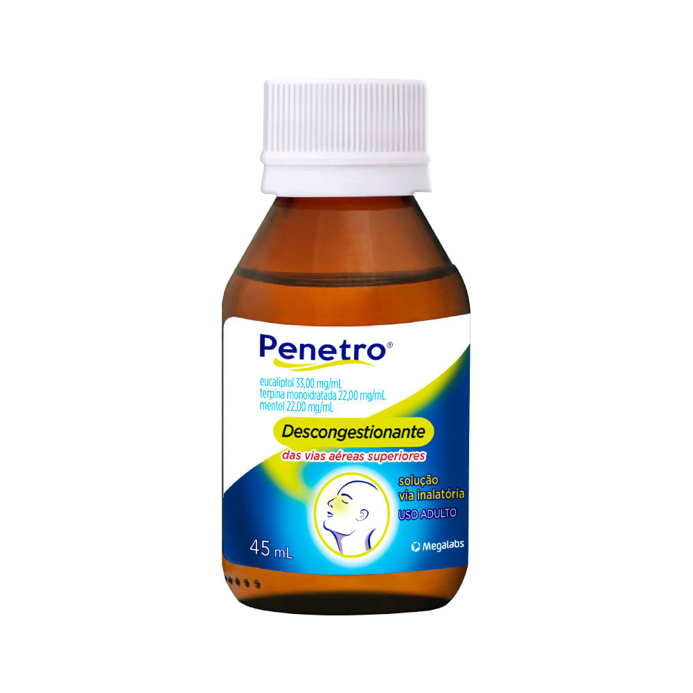 Penetro Inalante Solução 45ml - precopopular