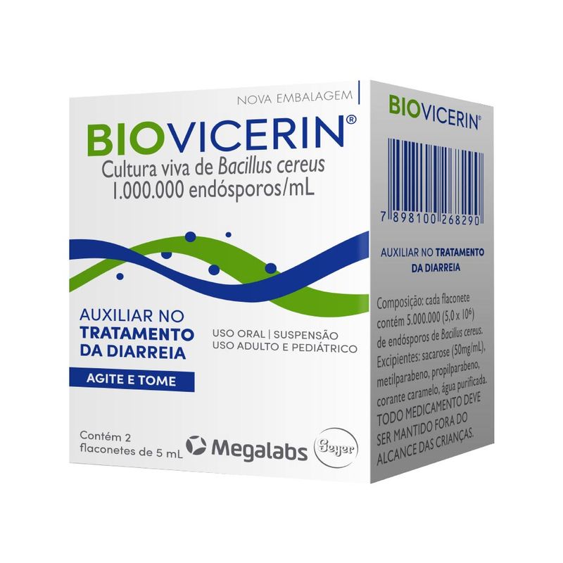 Biovicerin Com 2 Flaconetes 5ml - precopopular