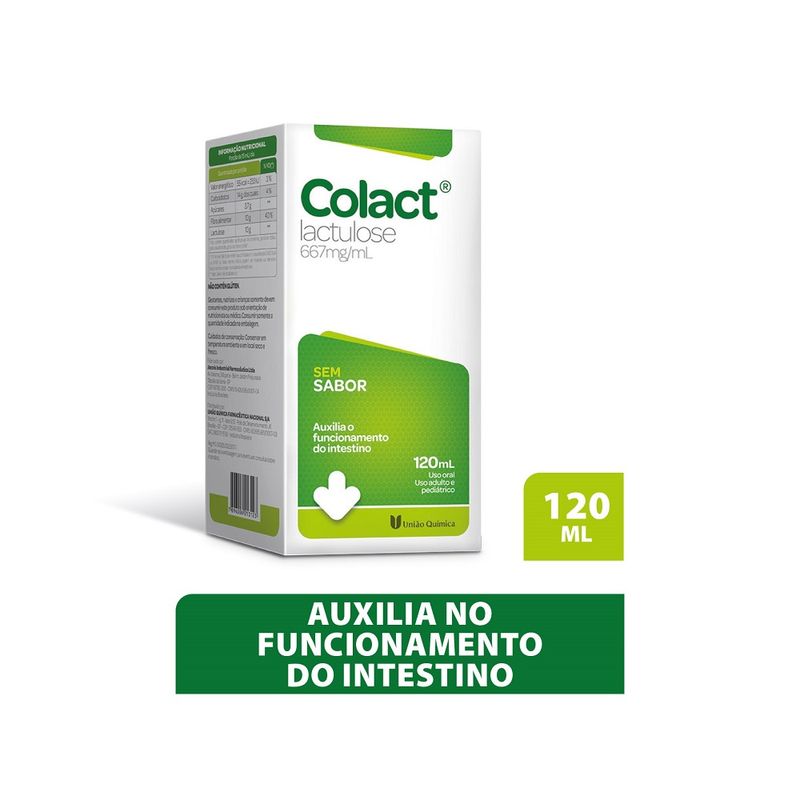Colact 120ml 667mg/ml Sem Sabor - precopopular