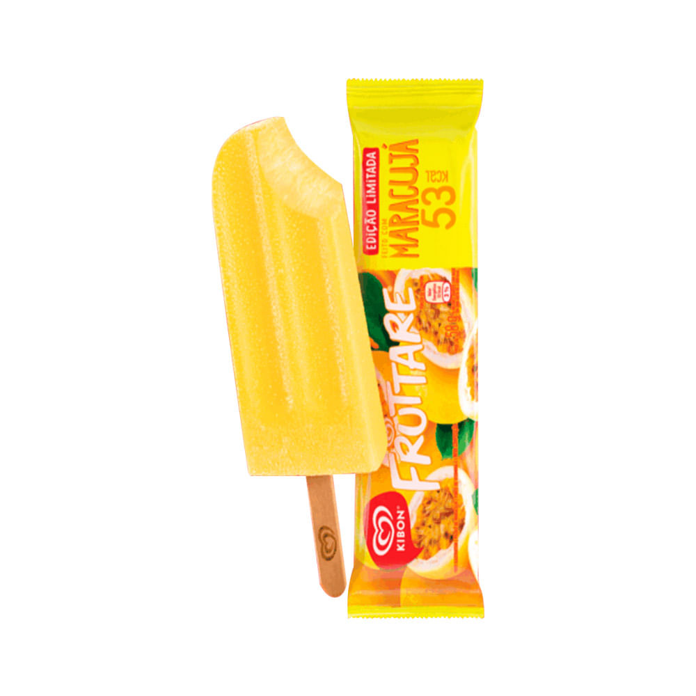 Kibon Sorvete Fruttare 58 Gramas Maracuja - precopopular