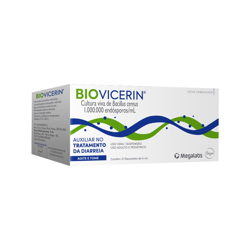 Biovicerin Com 12 Flaconetes 5ml - precopopular