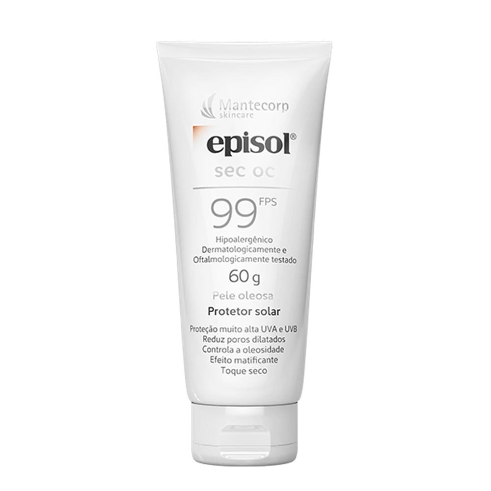 Protetor Solar Episol Sec Oc Fps 99 Bg 60g - precopopular