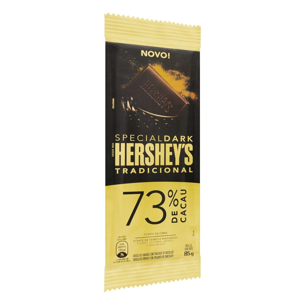 Hershey's Special Dark 73% Cacau 85gr Tradicional - precopopular