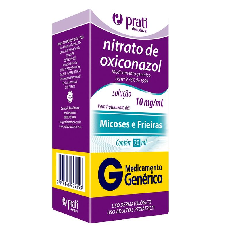 Oxiconazol Prati 20ml Gotas 10mg - precopopular