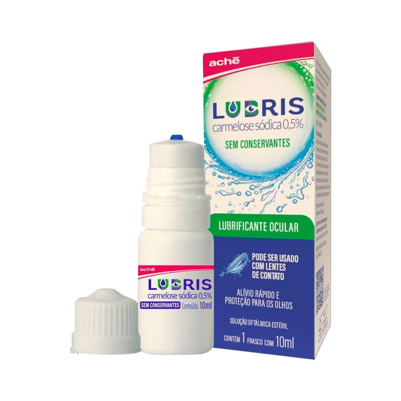 Lubris 10ml Solucao Oftalmica 0,5% - precopopular