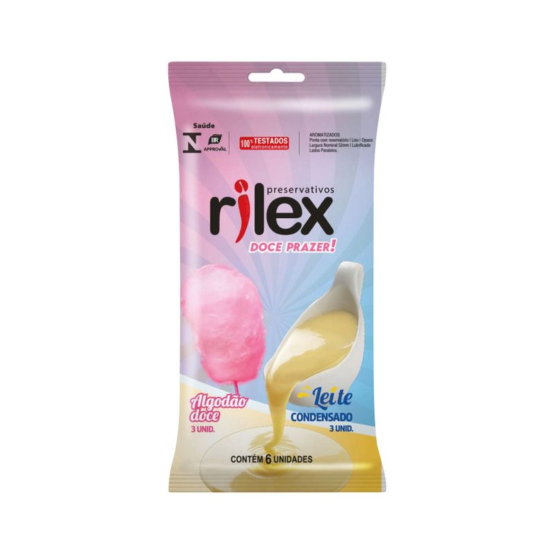 Preservativo Rilex Com 6 Doce Prazer - precopopular