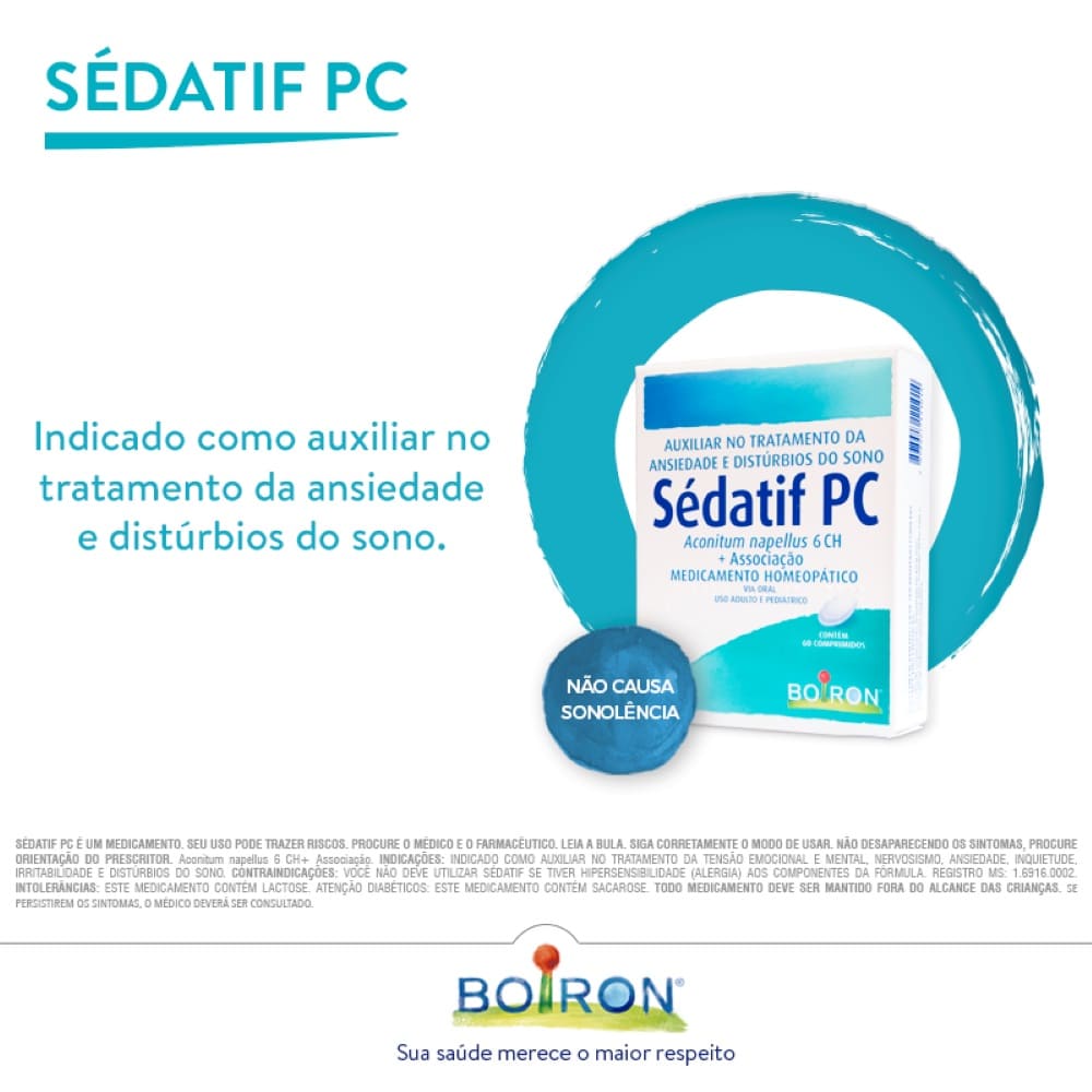 Sédatif Pc Com 60 Comprimidos - precopopular