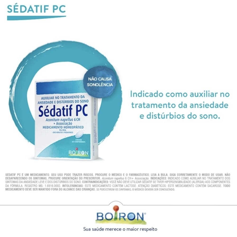Sédatif Pc Com 60 Comprimidos - precopopular