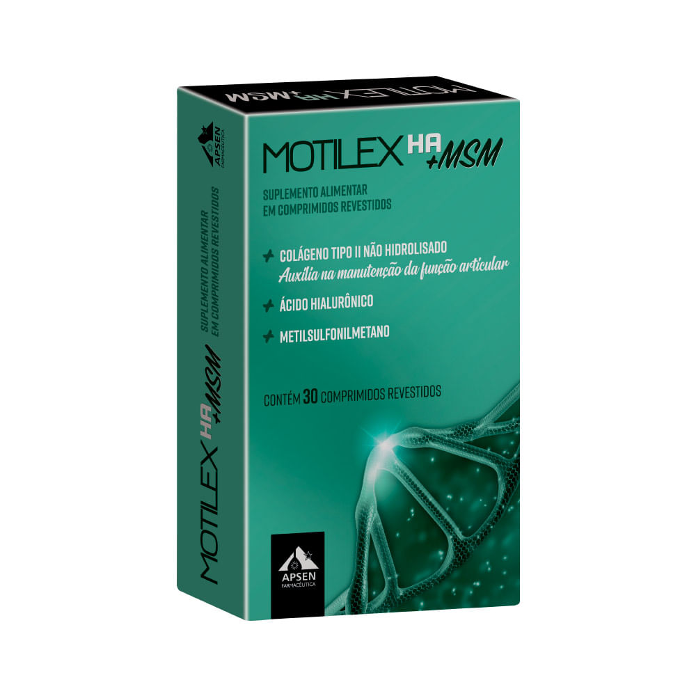 Motilex Ha +msm Com 30 Comprimidos Revestidos - precopopular