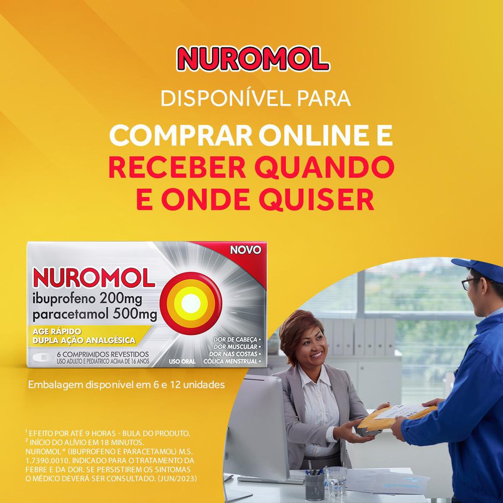 Nuromol Analgésico 12 Comprimidos - precopopular